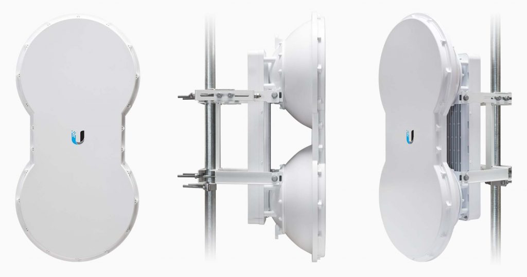 AirFiber 5 high-isolation dual-antenna design - 4Net Networking