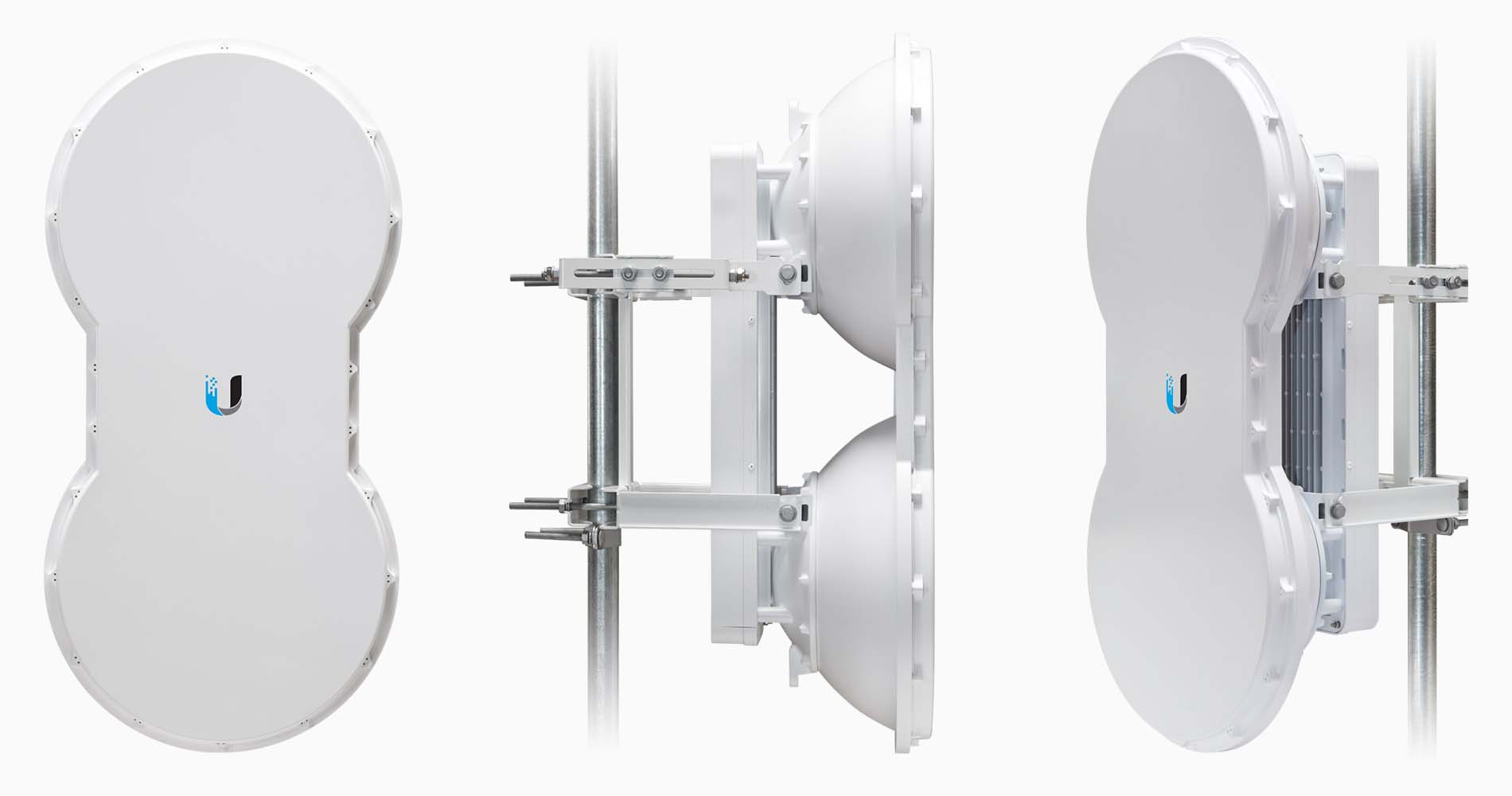 AirFiber 5 high-isolation dual-antenna design - 4Net Networking