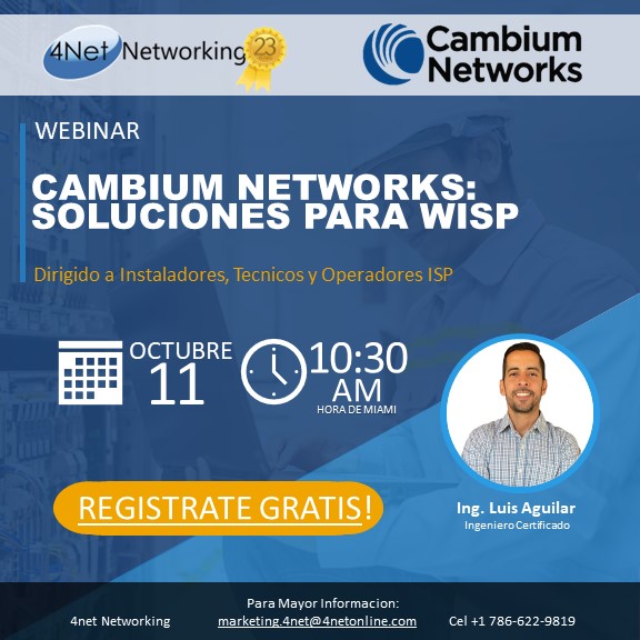 Webinar 2023 - 4Net Networking